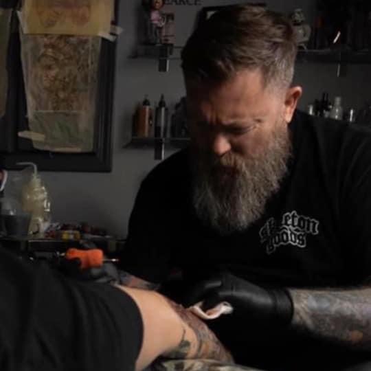 Dave Scearce – Tattoo Artist – Blood Sweat & Tears Tattoo